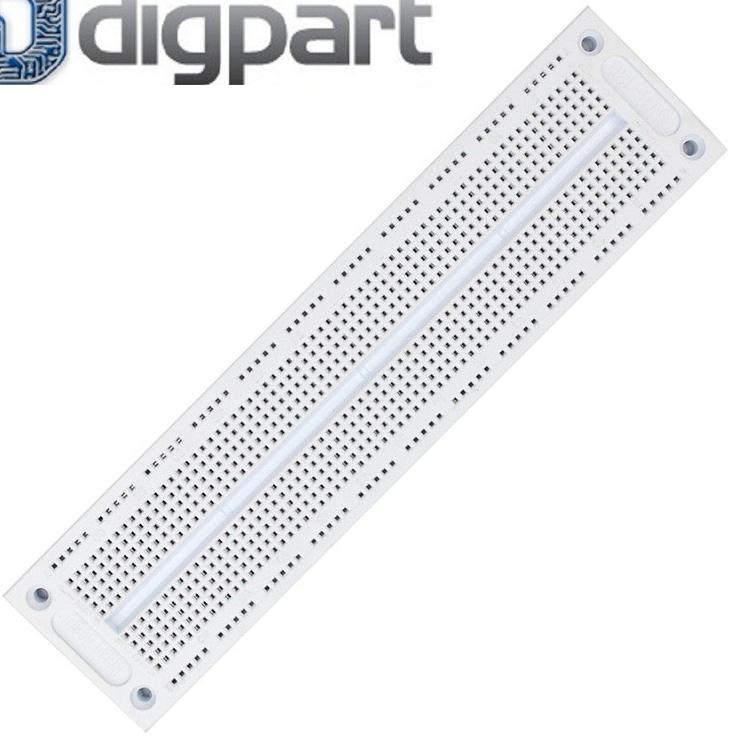 Jual Promo Breadboard SYB 130 SYB130 PCB Bread Board 760 PIN (12x65 ...