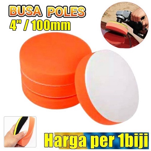 Jual 1 Pcs Busa Spon Poles Body Motor Mobil 4 inch Perakat Sponge ...
