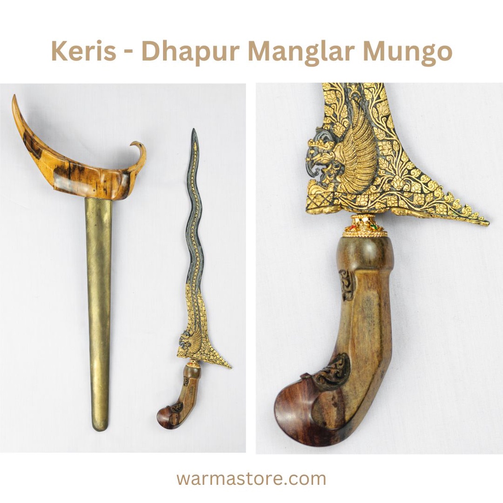 Jual WARMA – MeteorPutih keris tradisional keris jawa - Manglar mungo ...