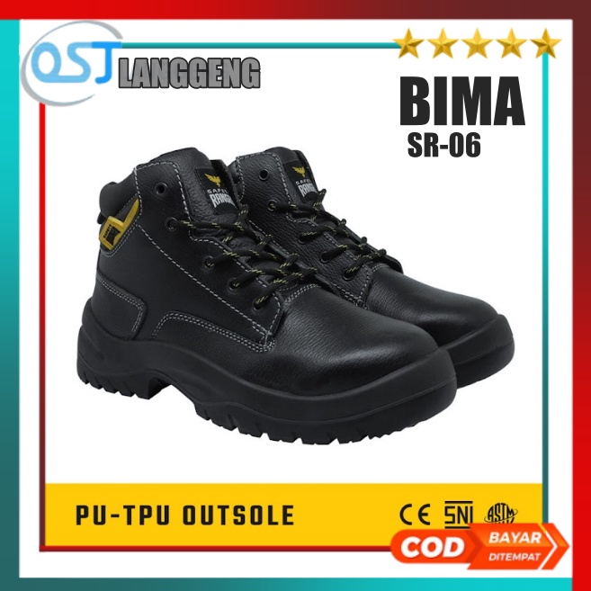 Jual Sepatu Safety Ranger BIMA SR-06 - Safety Shoes RANGER BIMA SR06 ...