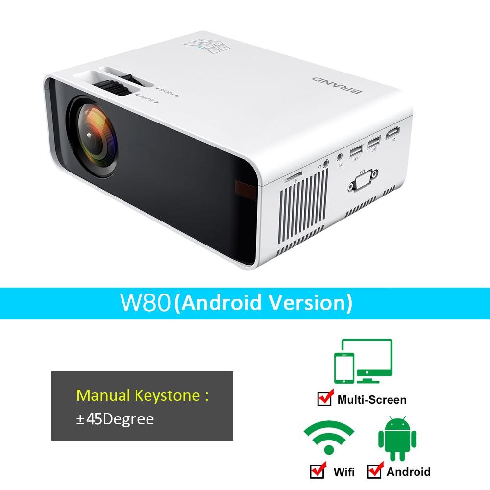 Jual Full HD Beamer projector 1080p WIFI proyektor lcd led lampu 150 ...