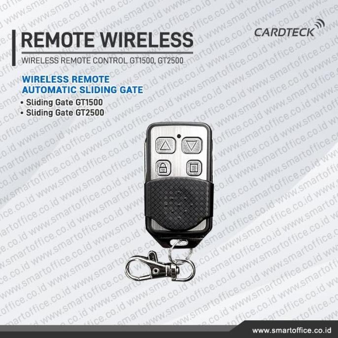 Jual Wireless Remote Control for Sliding Gate Cardteck GT1500 GT2500 ...