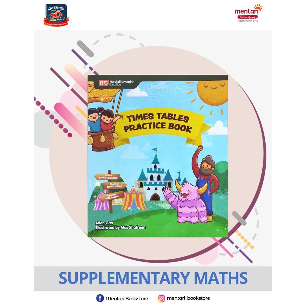 Jual Times Tables Practice Book | Buku Latihan Matematika SD ...