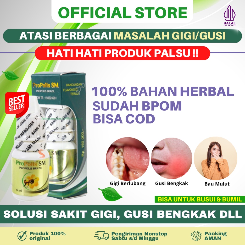 Jual Obat Sakit Gigi Berlubang Tak Kunjung Sembuh Gusi Bengkak Bernanah Gigi Linu Gigi Ngilu ...