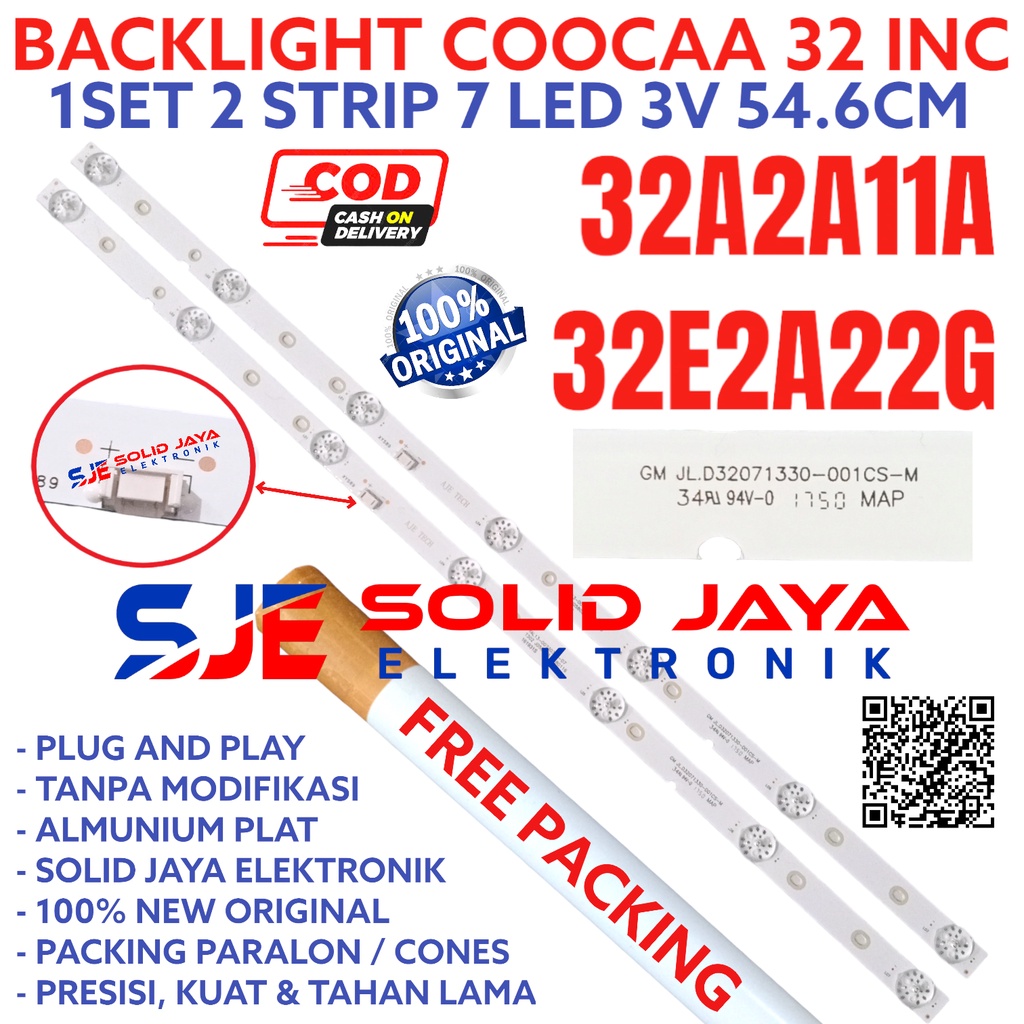 Jual BACKLIGHT TV LED COOCAA 32 INC 32A2A11A 32E2A22G 32A2A11 32E2A22 32TB7000 32E2A22G 32E2A12T ...