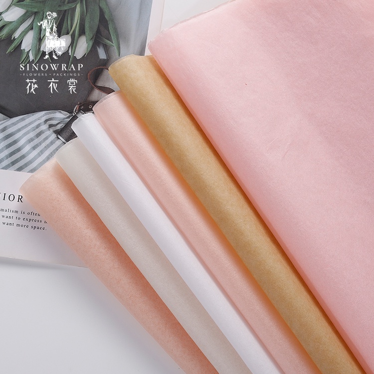 Jual Flower Wrapping Paper Polos 50x70cm 1 LEMBAR / Cellophane Kertas ...