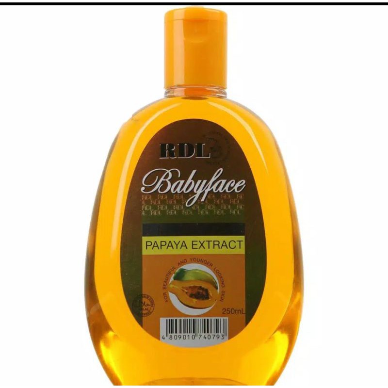 Jual RDL babyface papaya extract 150ml | Shopee Indonesia