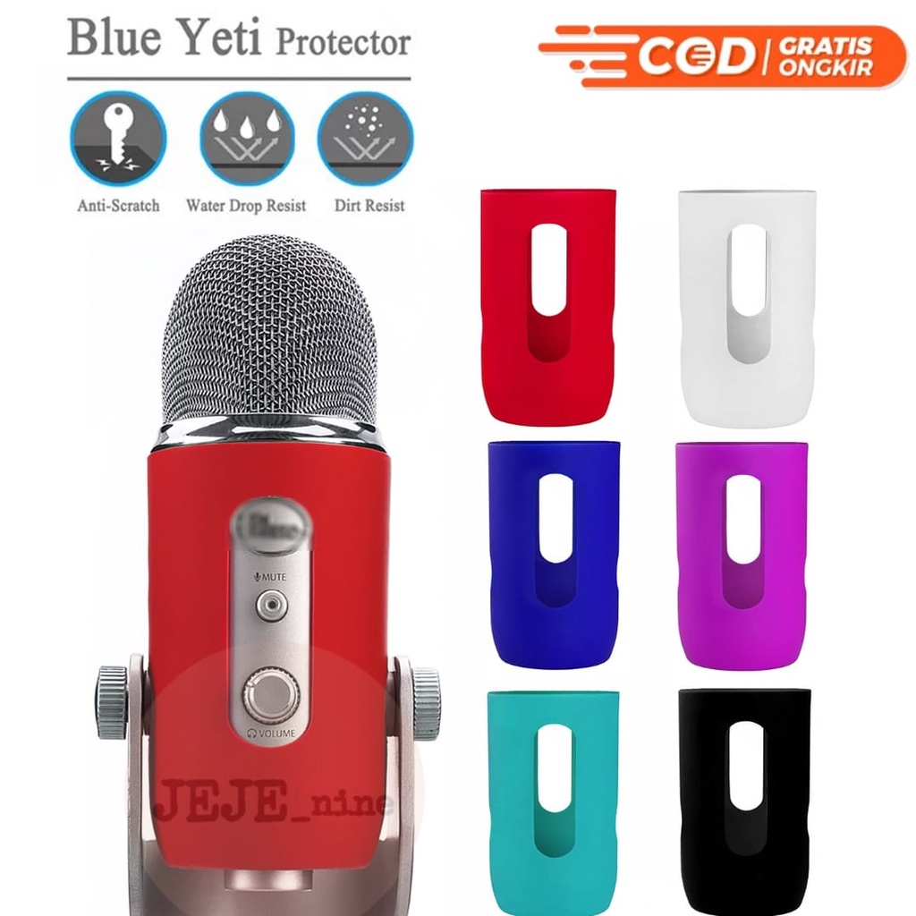 Jual Silicon pelindung Microphone Blue Yeti Pro condenser body ...