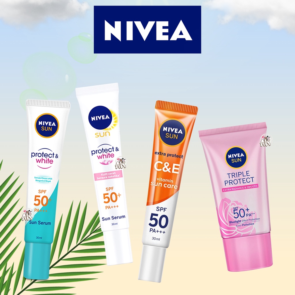 Jual NIVEA SUN PROTECTION / SUN SERUM SERIES ( SUN TRIPLE PROTECT ...