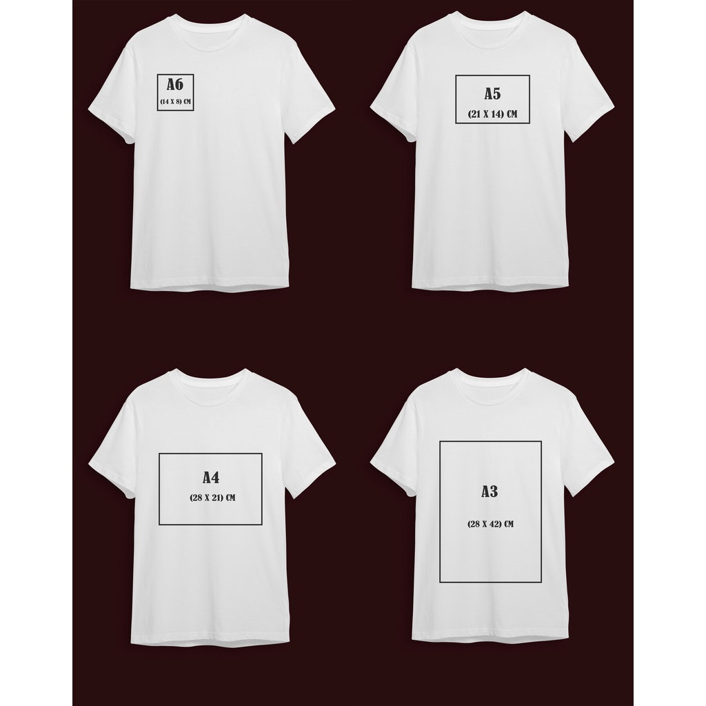 Jual KAOS CUSTOM SABLON DTF DESIGN KATA-KATA, LOGO, GAMBAR, PHOTO DAN ...