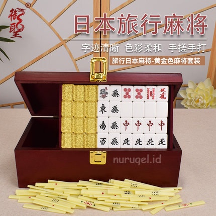 Jual Japanese Riichi Mahjong Set / Japan Maciok Mahyong Jepang | Shopee ...