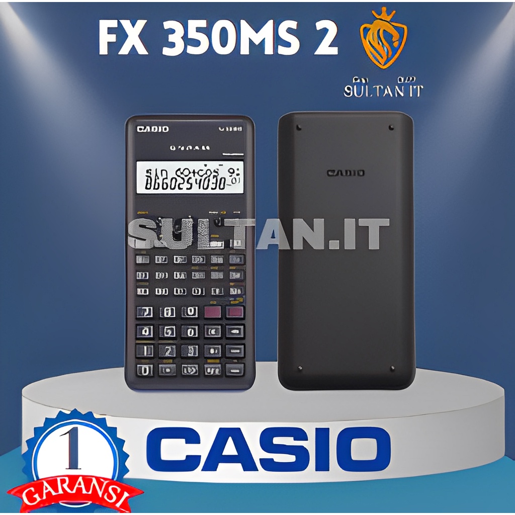 Jual Casio FX-350MS 2nd Edition / FX 82ES Plus 2ND EDITION Calculator ...