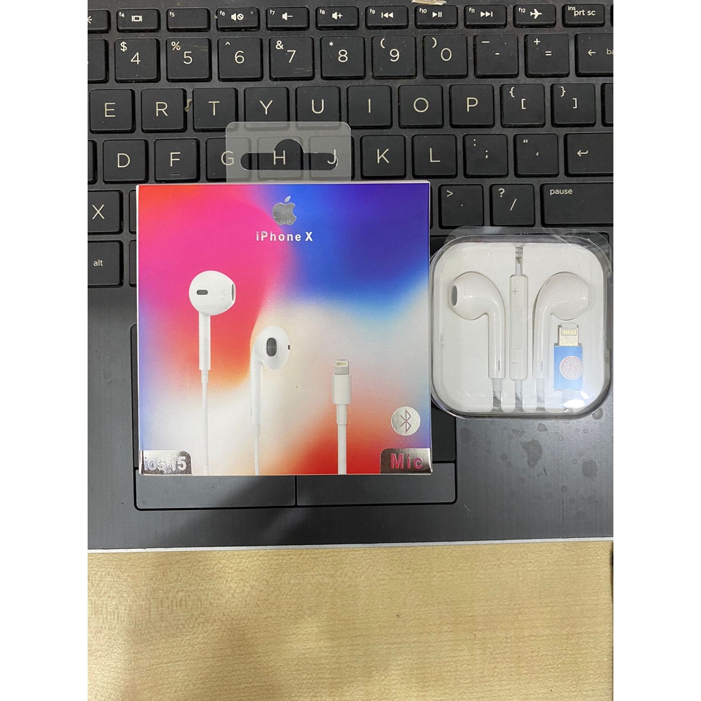 Jual READY HEADSEAT IPHONE X KONEK PAKAI BLUETOOTH SUARA MANTAP BISA ...