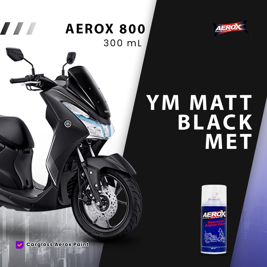 Jual Aerox 800 Cat Semprot - Yamaha Motor Lexy Matte Black (Black Doff ...