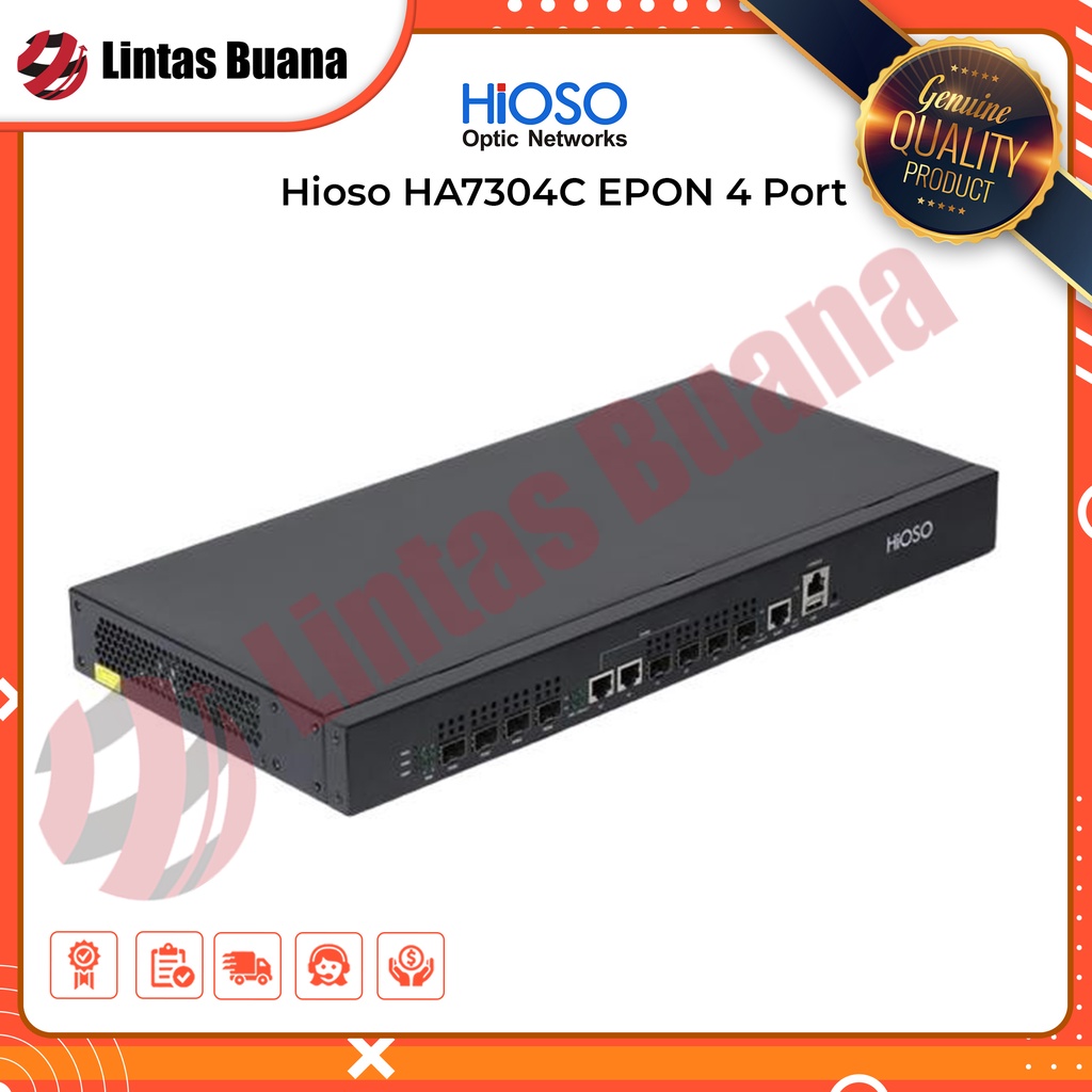 Jual OLT HIOSO HA7304C 1U 4 SFP PON Port | Shopee Indonesia