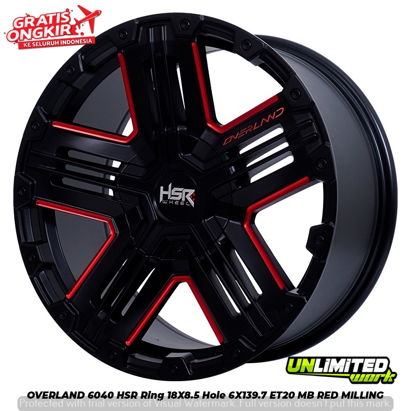 Jual velg mobil pajero fortuner strada trition teranno ring 18 hsr overland | Shopee Indonesia