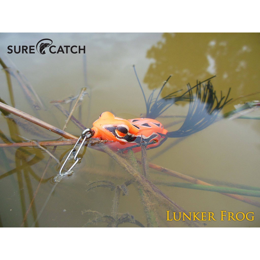 Jual Surecatch Lunker Frog (Soft Plastic Hollow Frog) | Shopee Indonesia