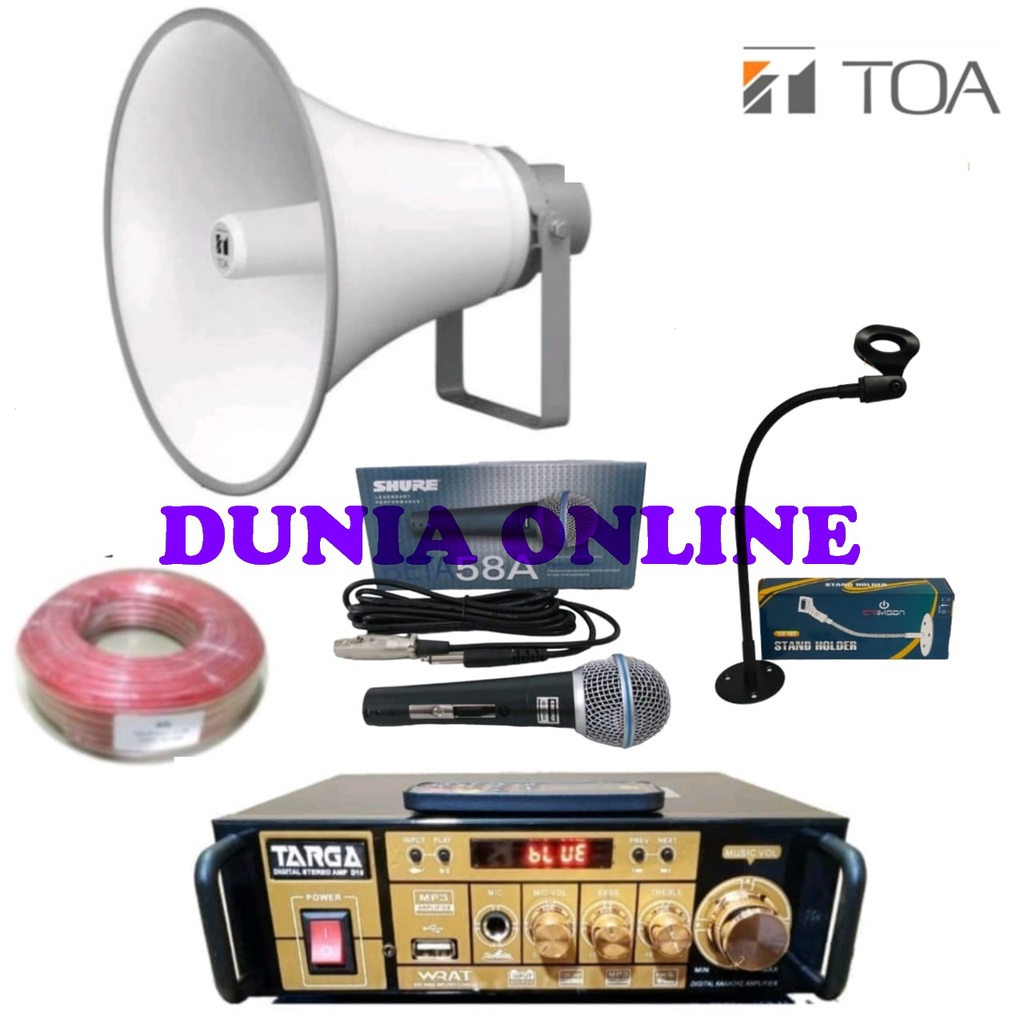 Jual PAKET TOA SPEAKER TOA MURAH MERIAH SOUND SYSTEM TOA MASJID DAN ...