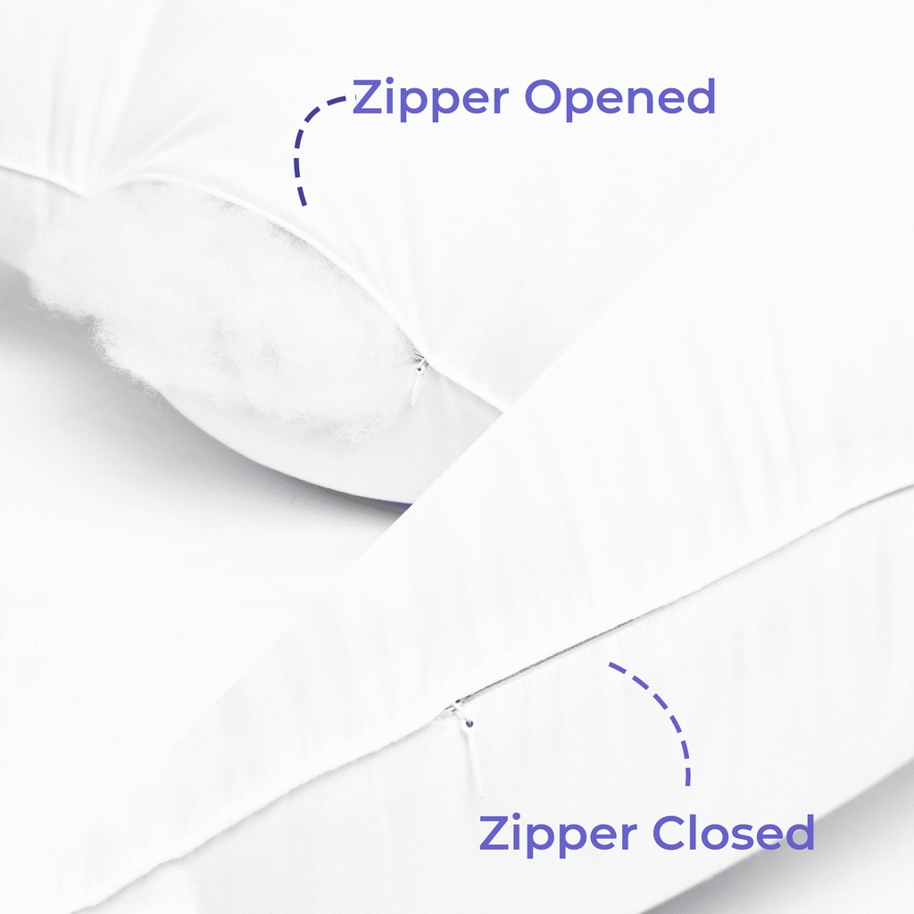 Jual Paket Bundling 1 Set Bantal Guling Andalus King Size Zipper ...