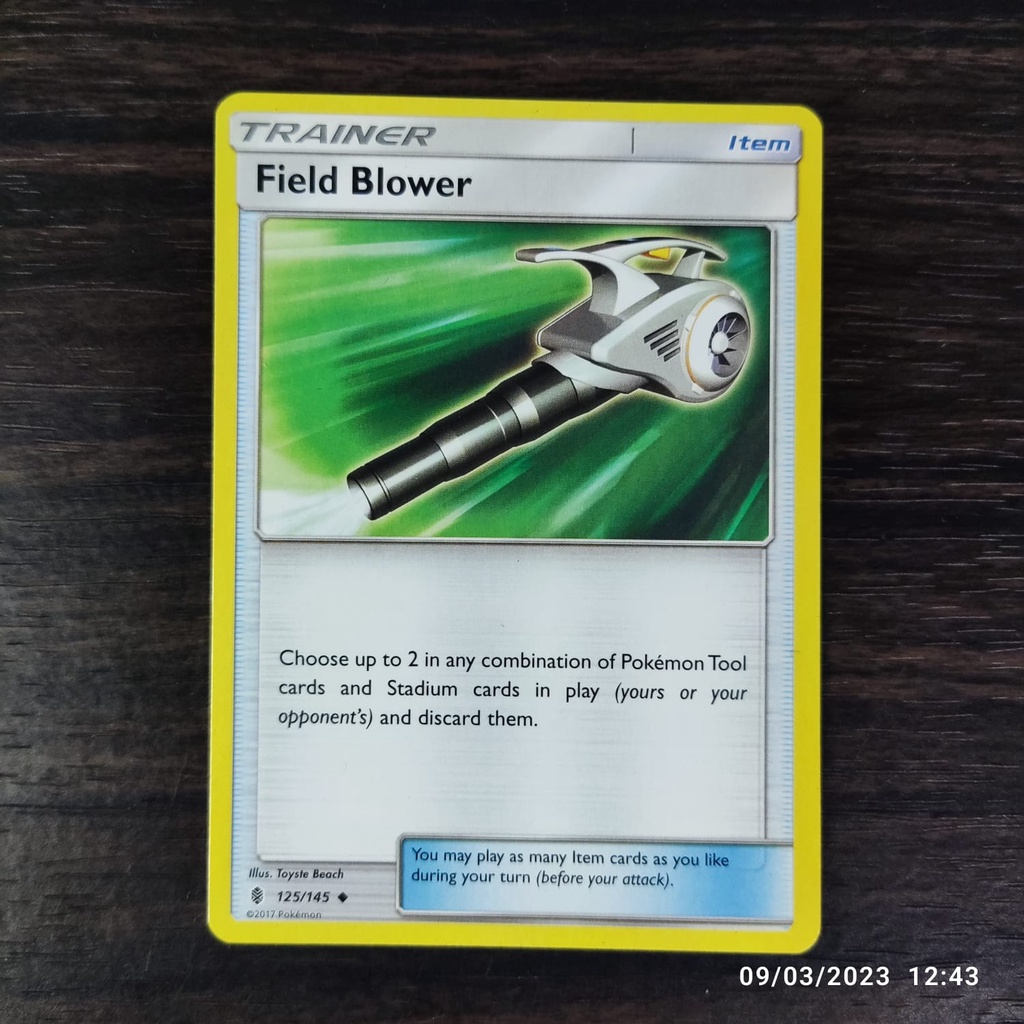 Jual pokemon english field blower 125/145 Uncommon original | Shopee ...
