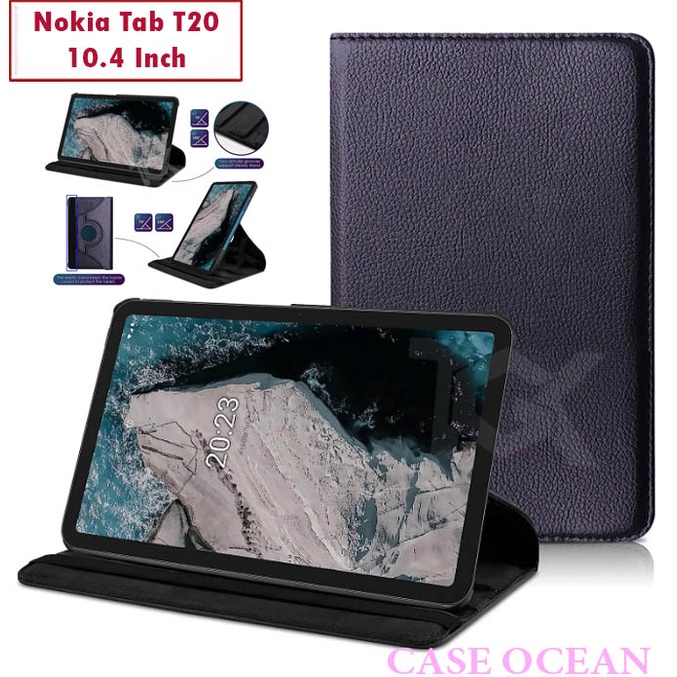 Jual Nokia Tab T20 10.4 Flipcase Flip Case Leather Casing Book Cover ...