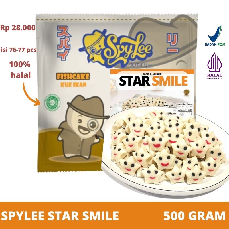 Jual Spylee Star Smile Frozen Food Halal BPOM 500 GR [Isi 70-77 ...