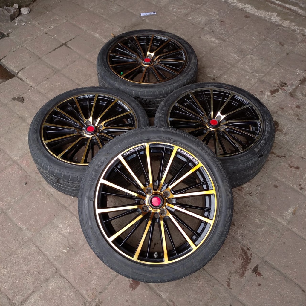 Jual VELG MOBIL BEKAS MODELART RING 17 + BAN BISA BUAT MOBIL AVANZA ...
