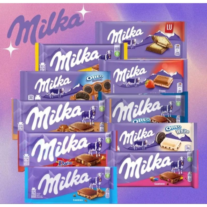 Jual Milka Milk Chocolate 100gr | Shopee Indonesia