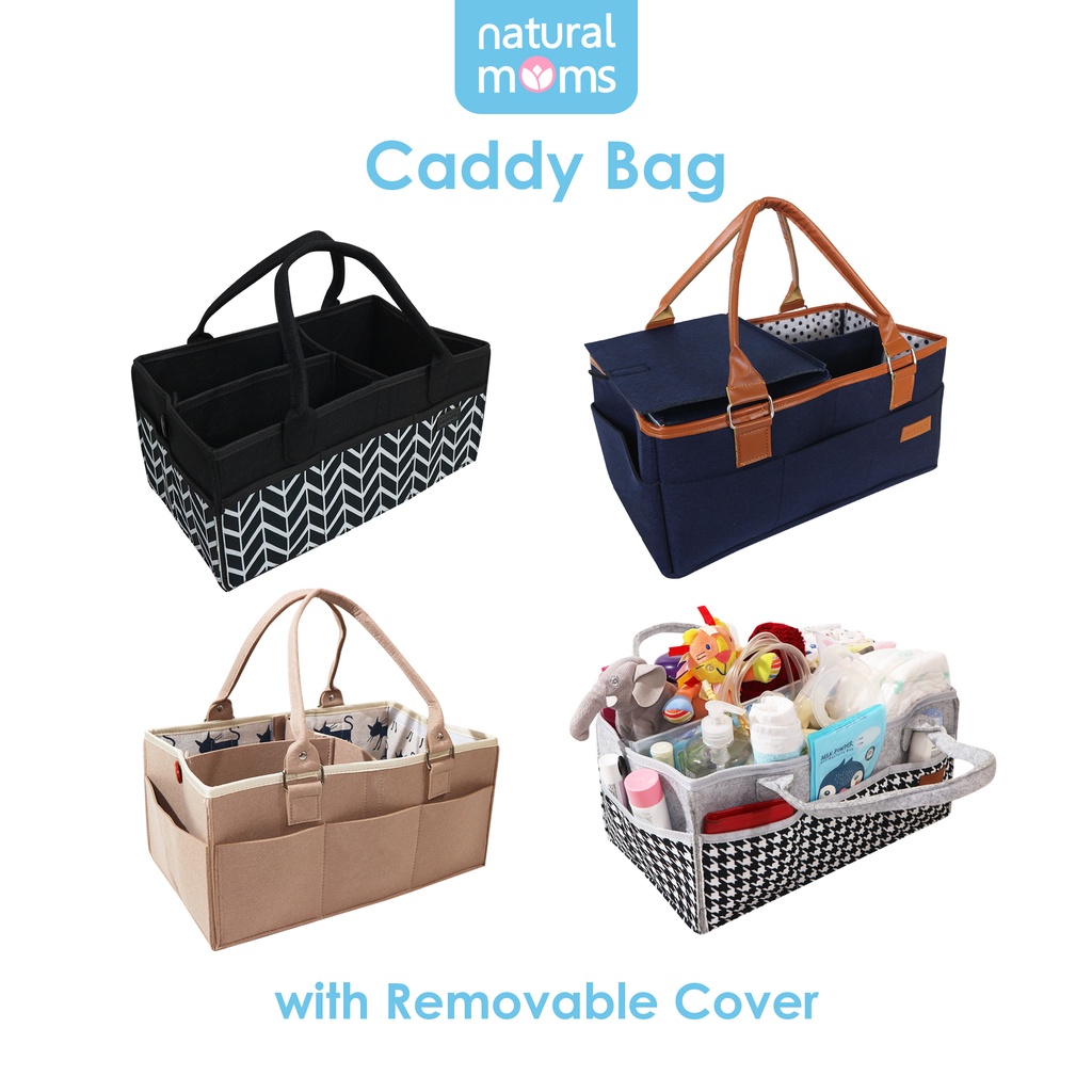 Jual Caddy Bag | Tas Perlengkapan Bayi Natural Moms | Shopee Indonesia