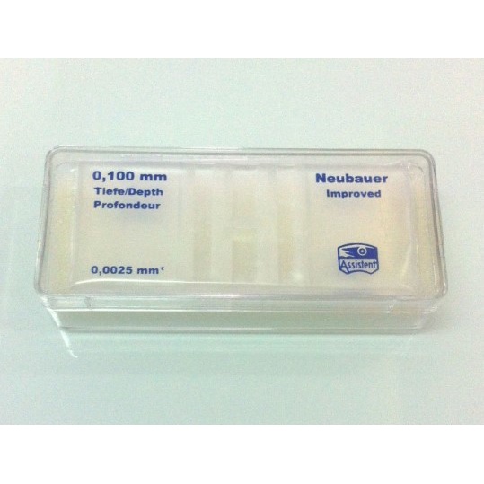 Jual Bilik Hitung Counting Chamber Neubauer Improved Laboratorium Assistent | Shopee Indonesia