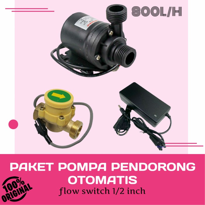 Jual PAKET POMPA BOOSTER SHOWER WATER HEATER TOREN OTOMATIS ...
