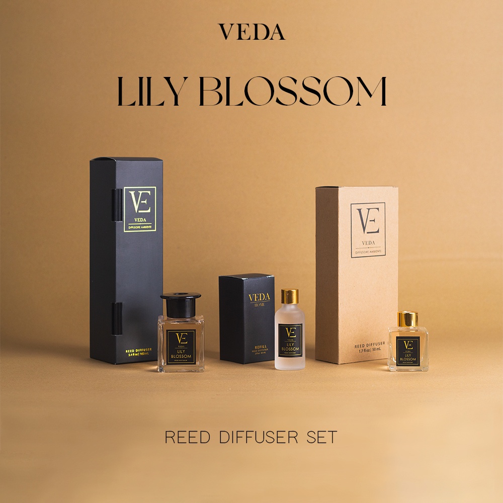 Jual Veda Reed Diffuser Aroma Lily Blossom Pengharum / Pewangi Ruangan ...