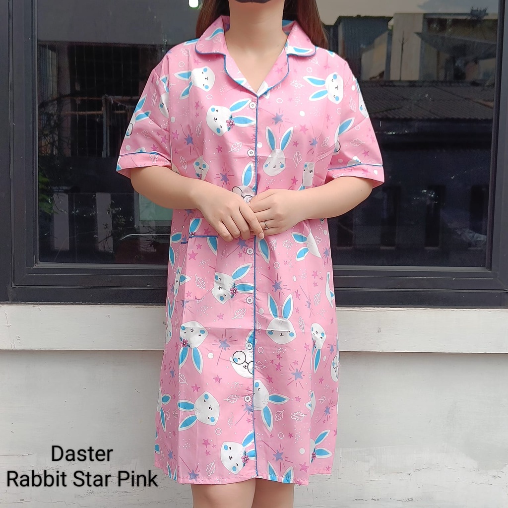 Jual BJ - Piyama Daster Wanita Motif Karakter - Baju Tidur Daster Cewe ...