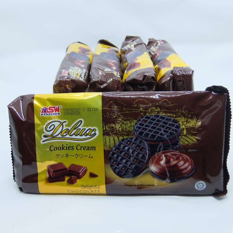 Jual ASW Delux Cookies Cream Pack 160gr | Shopee Indonesia