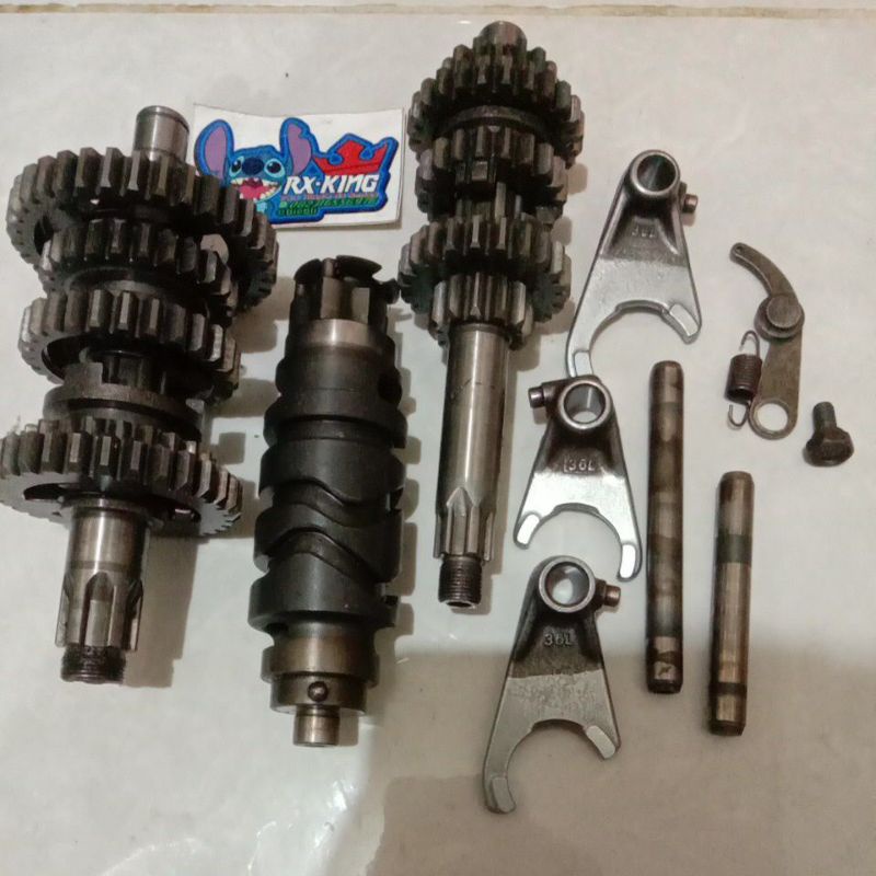 Jual GEAR RASIO SET ORIGINAL RX KING TAHUN MUDA 2002-2008 | Shopee ...