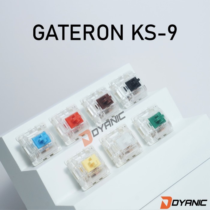 Jual GATERON KS-9 Mechanical Keyboard Switch - 3 PIN | Shopee Indonesia