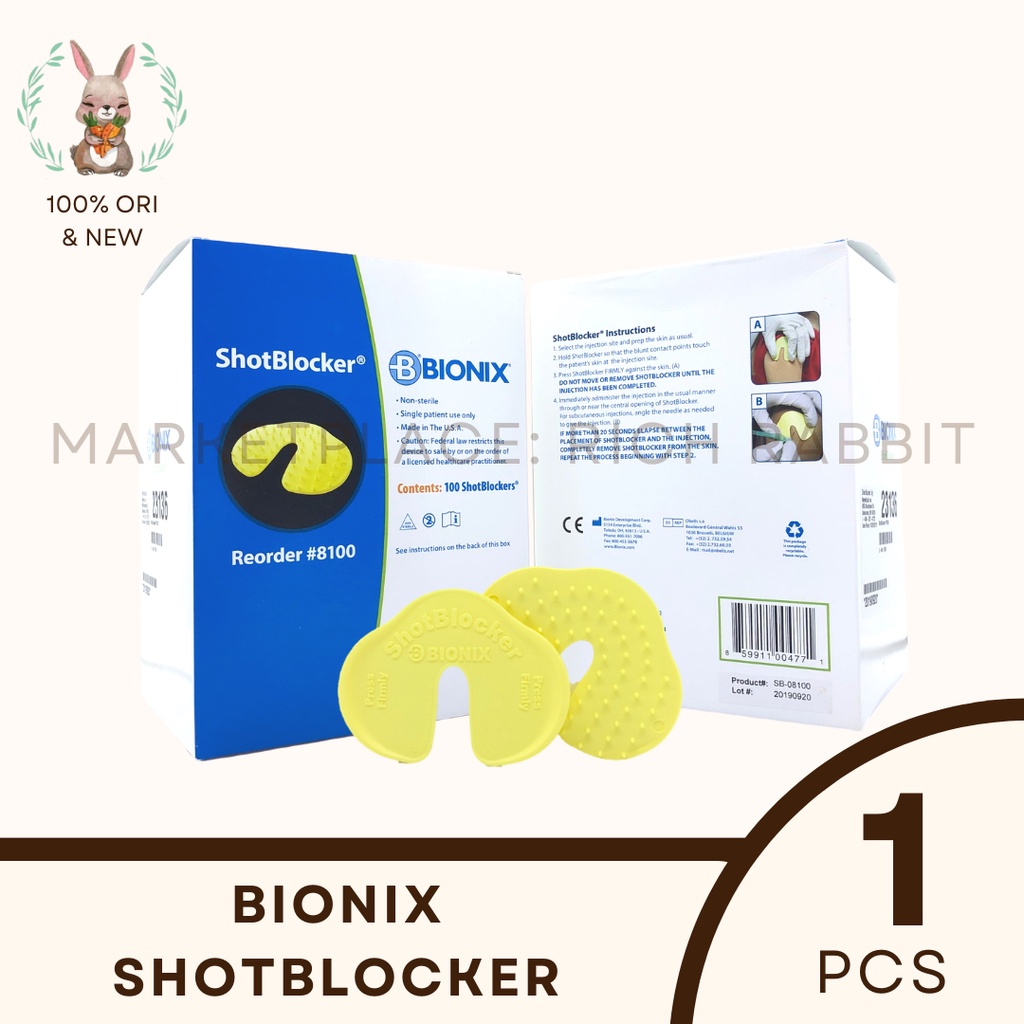 Jual Bionix Shotblocker Shot Blocker 100% ORI - Pengurang Rasa Sakit ...