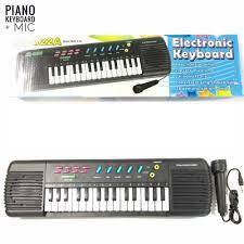 Jual M332A Keyboard Electric Piano Mainan Piano Anak + Mic Karaoke ...