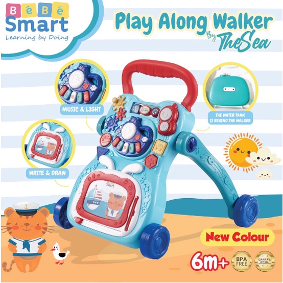 Jual Bebe Smart Play Along Walker | Baby Walker Bayi Push Walker ...