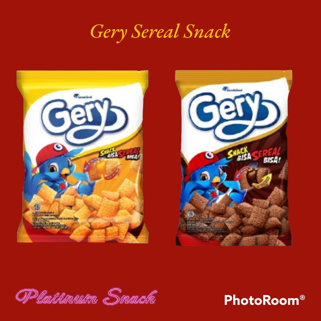 Jual Gery Snack | Sereal Bantal Cokelat 5 Bks & KEJU 5 Bks | Shopee ...