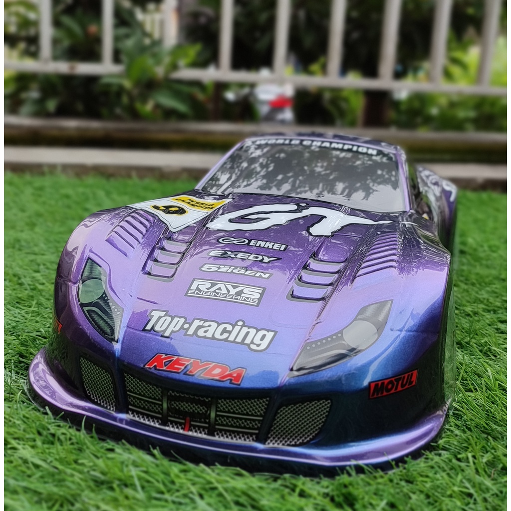 Jual Body RC Rally Drift Nissan Keyda Racing Skala 1/10 HSP FF Tamiya ...