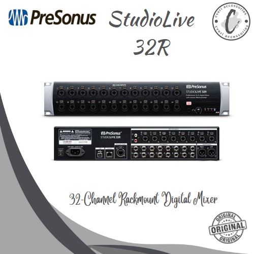 Jual Presonus StudioLive 32R Rackmount Digital Mixer Original | Shopee ...