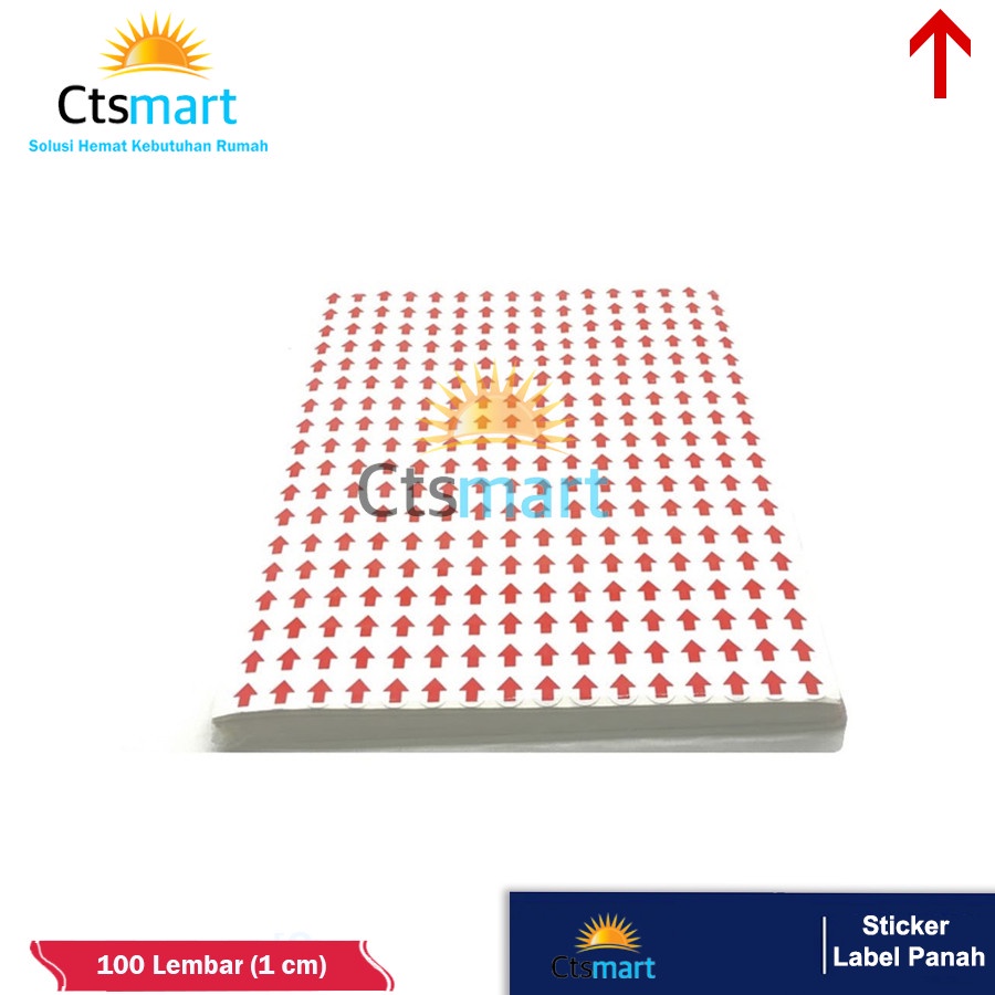Jual Sticker Panah / Sticker Label Panah 1cm | Shopee Indonesia