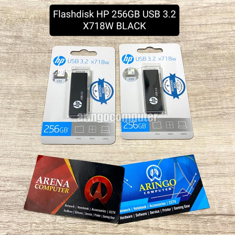 Jual Flashdisk HP 256GB USB 3.2 X718W BLACK | Shopee Indonesia