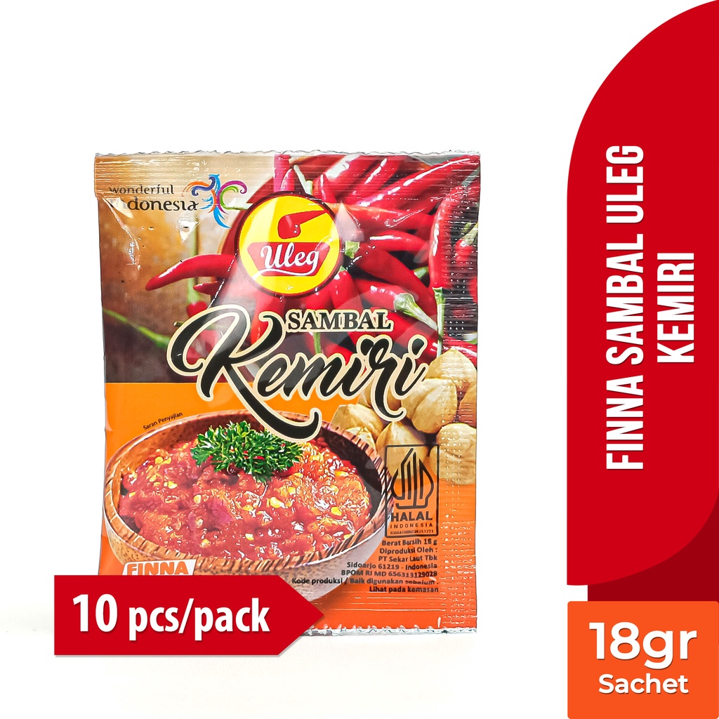 Jual Finna Sambal Uleg Kemiri (Pack) | Shopee Indonesia