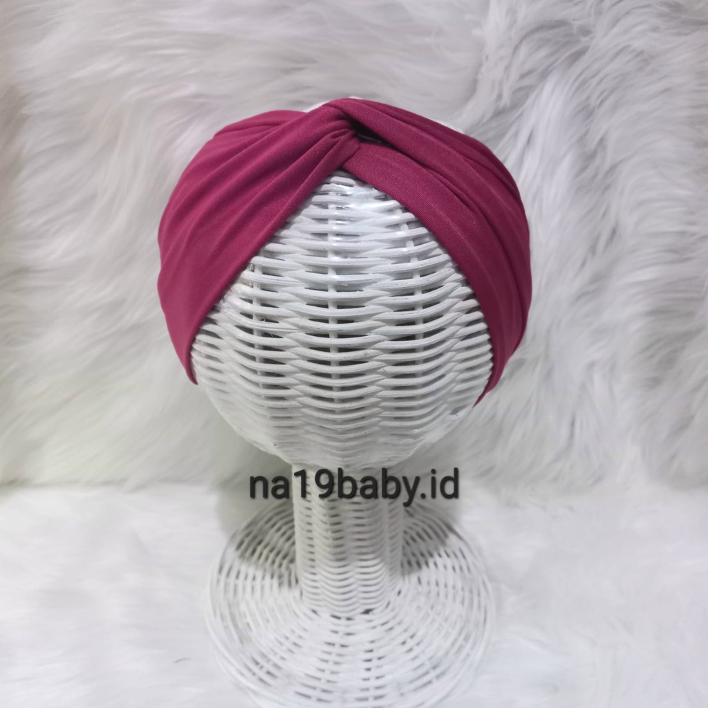 Jual Bandana Bayi Model Simpul Silang / Bando Elatis Simpul Anak ...