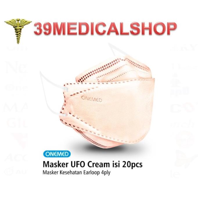 Jual MASKER 3D UFO ONEMED MEDIS 3D BOX ISI 20 uru | Shopee Indonesia