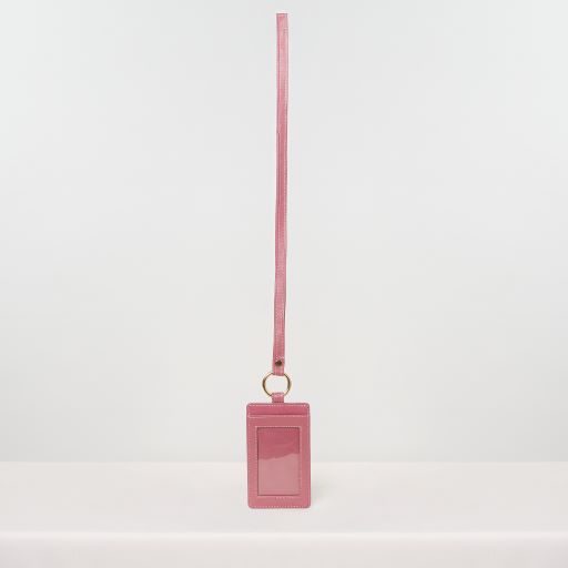 Jual Lanyard Id Card Holder Pink Minivy | Shopee Indonesia