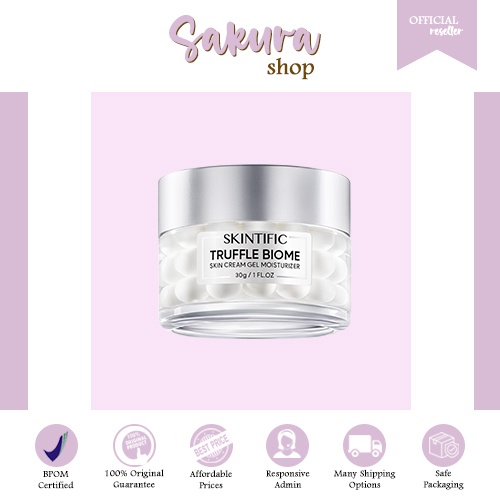 Jual SKINTIFIC Truffle Biome Skin Reborn Cream Gel Moisturizer 30gr ...