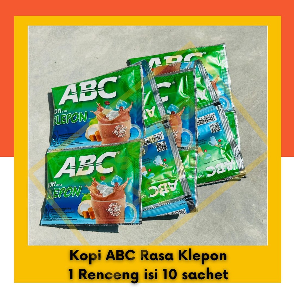 Jual Kopi ABC Rasa Klepon 1 Renceng isi 10 sachet | Shopee Indonesia